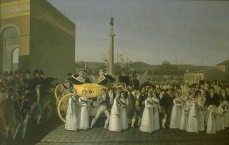 Entrée du duc et de la duchesse d'Angoulême à Bordeaux